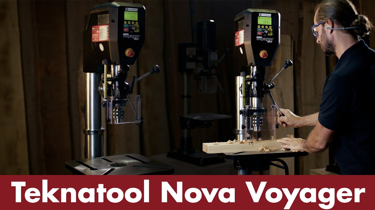 Teknatool Nova Voyager - Säulenbohrmaschine | Felder-Group - YouTube