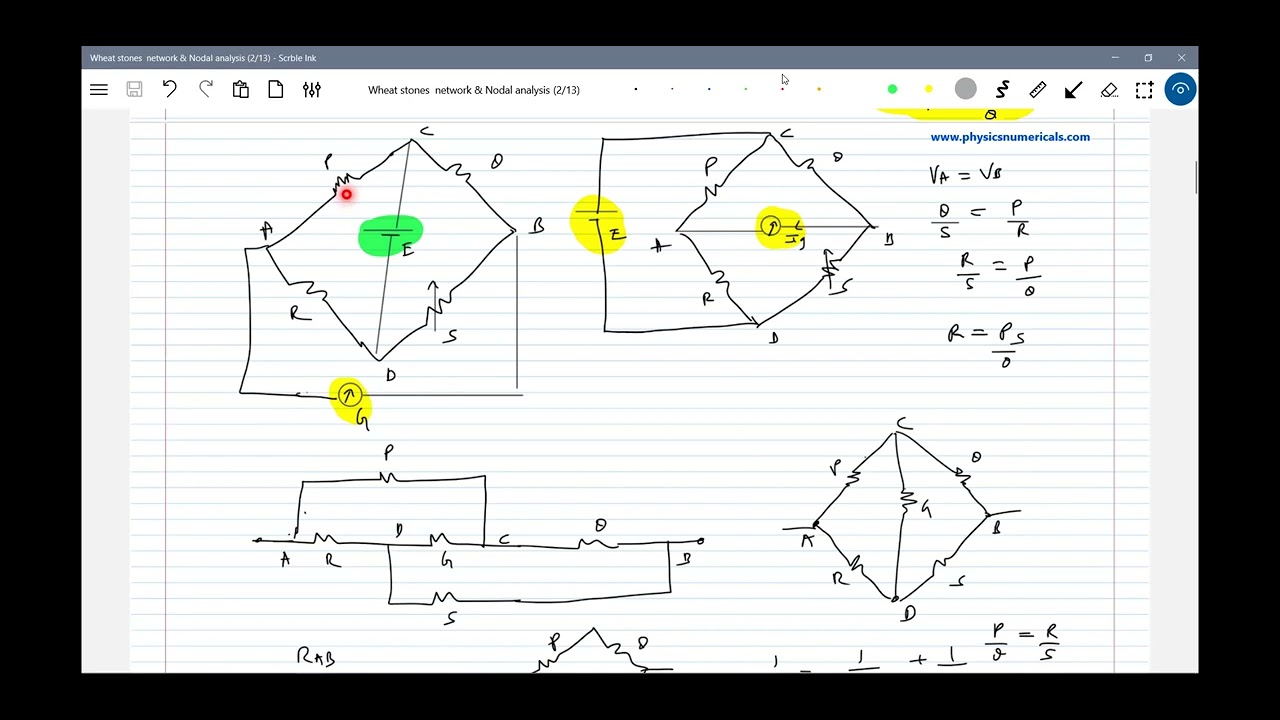 1) wheat stone bridge class 12 physics | Current Electricity | Theory ...