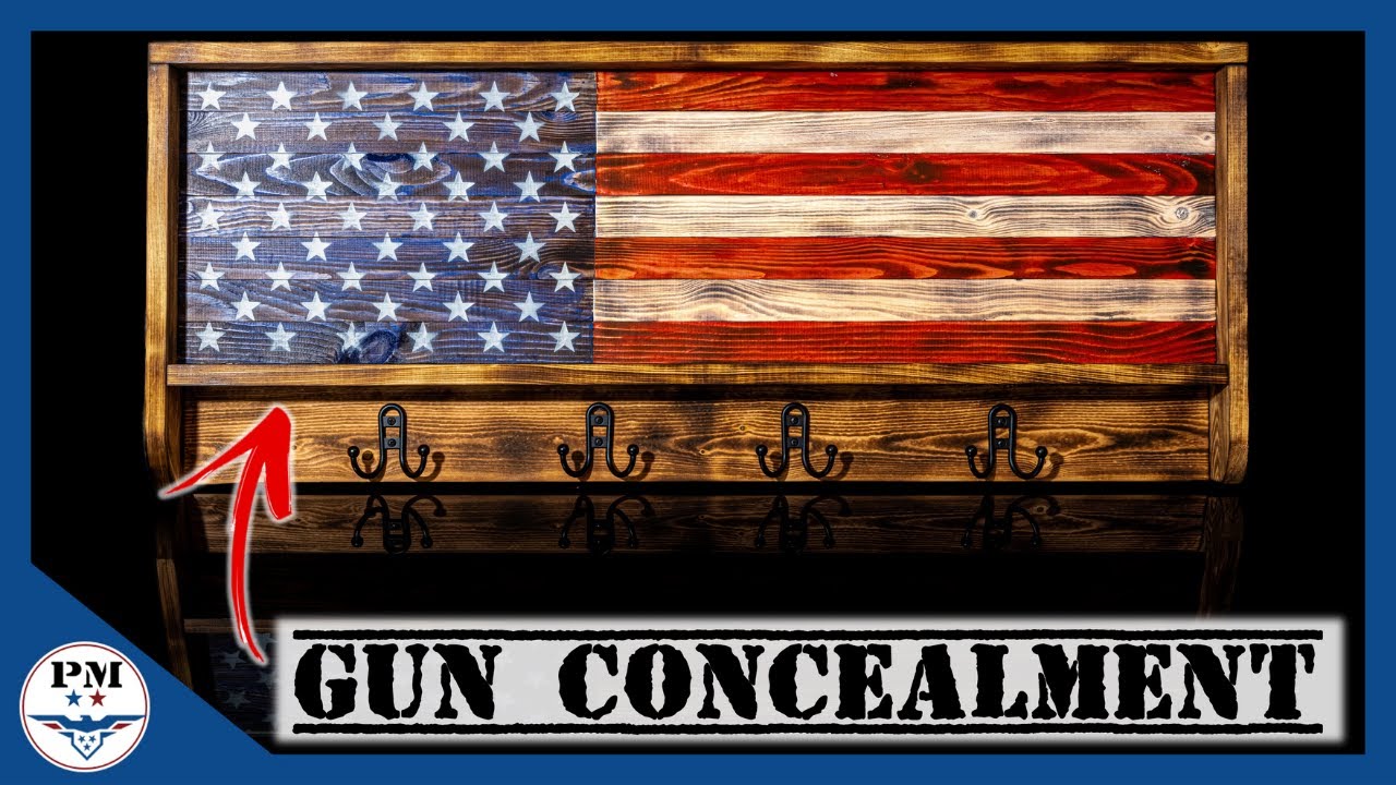 A Gun Concealment Coat Rack Like No Other! - YouTube
