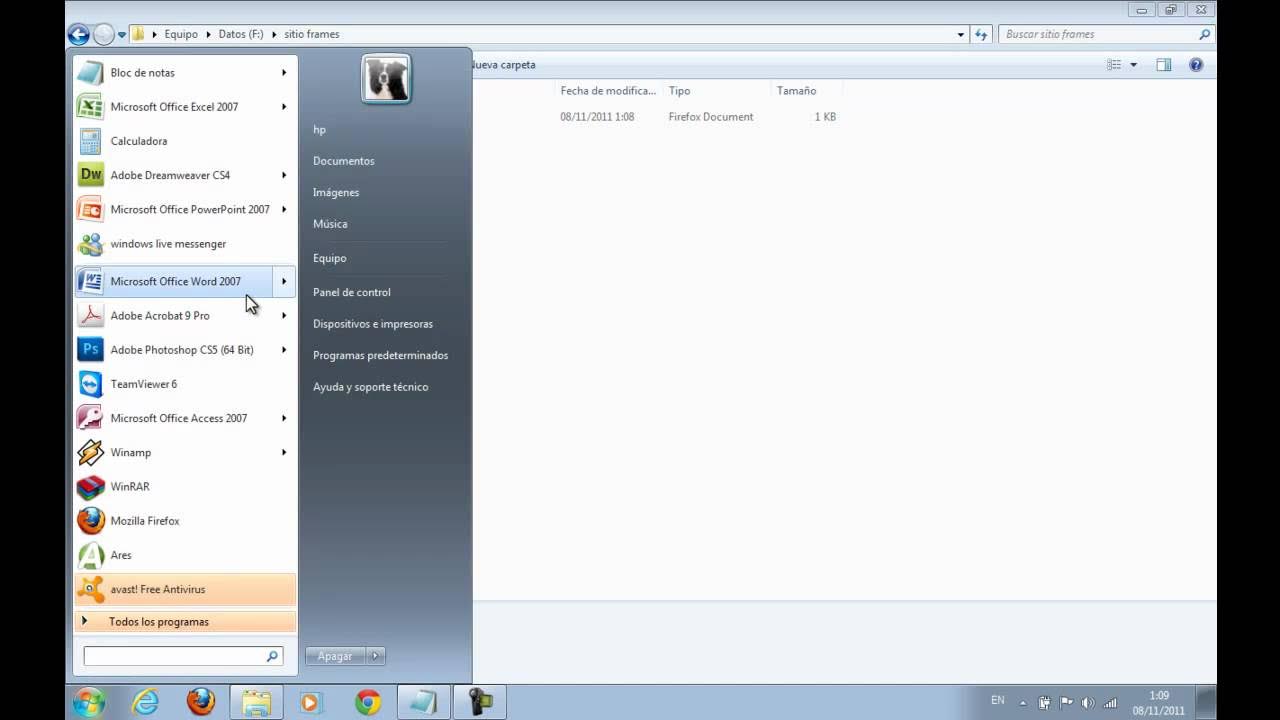 páginas web con frames - YouTube