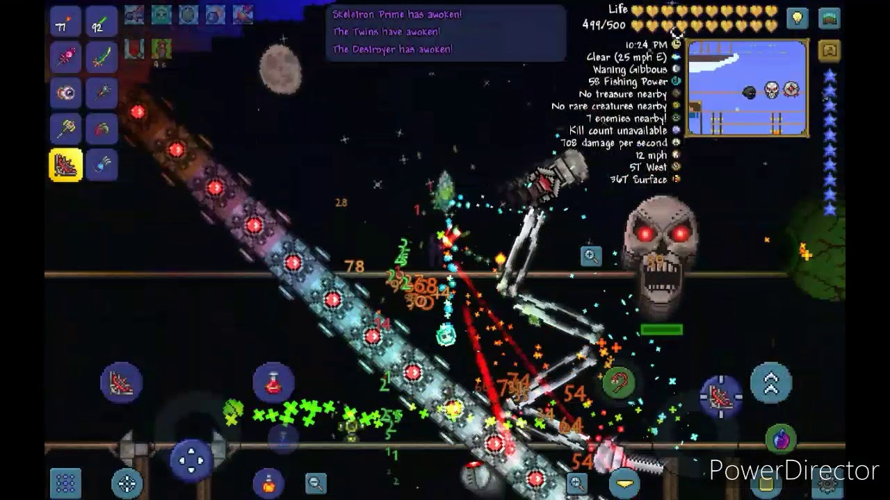 Terraria - mecha mayhem - YouTube