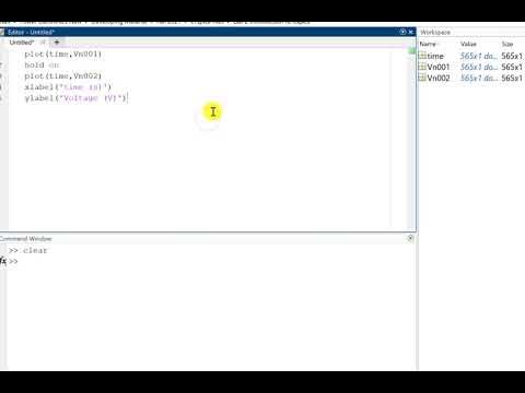 How to Plot LTSpice graph in Matlab | Power electronics using LTspice - YouTube
