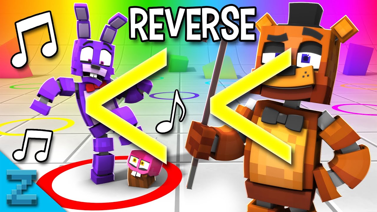 REVERSE "Freddy's World of Color!" 🎵 Fazbear and Friends Music Video ...