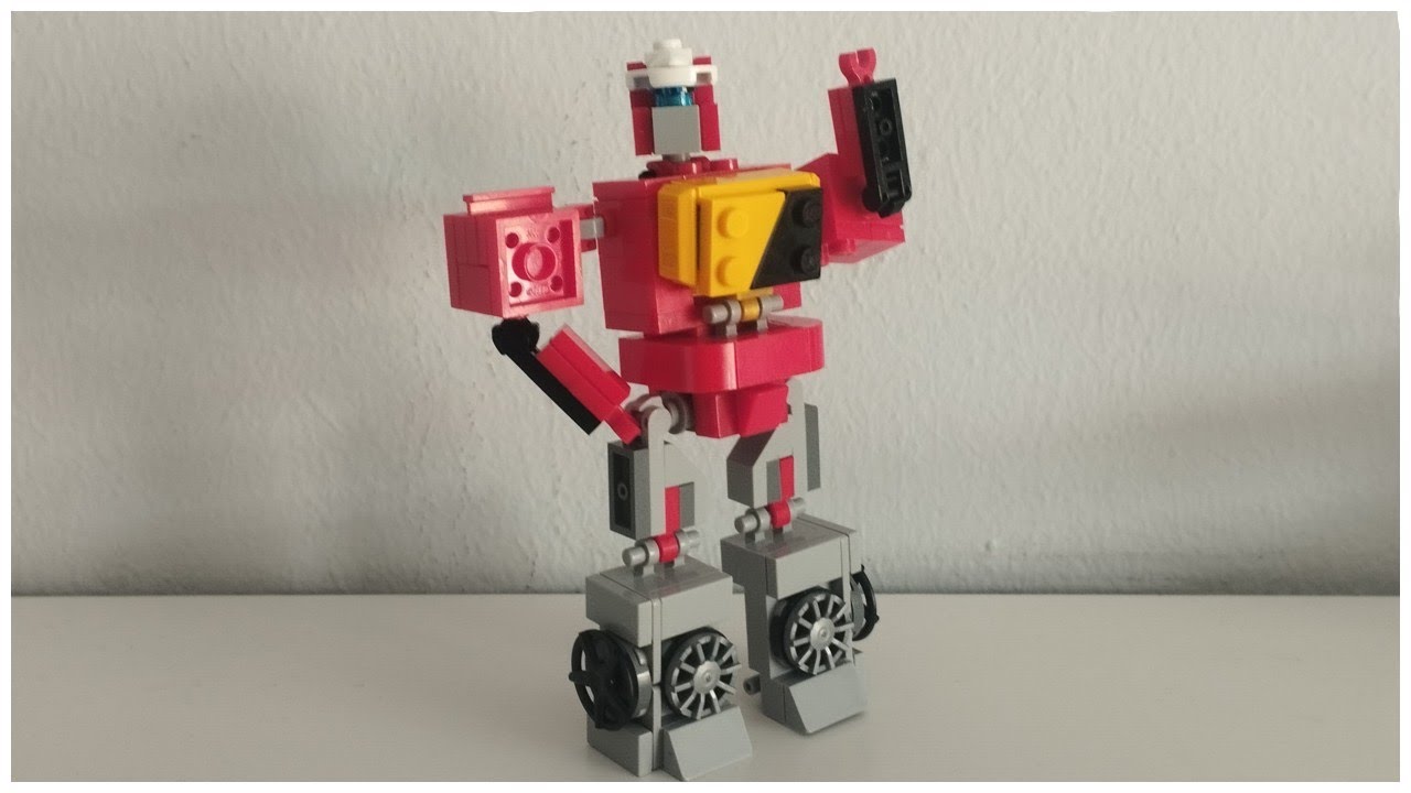 Lego Transformers Blaster - YouTube