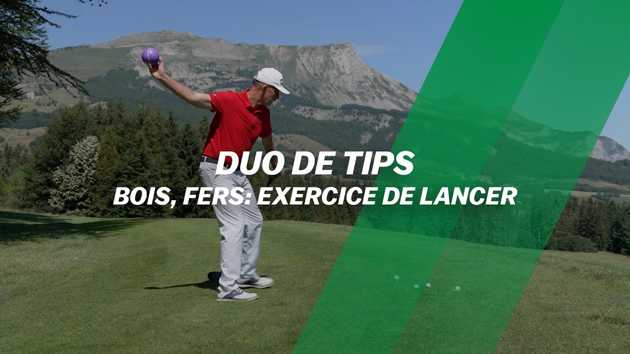 GOLF TIPS : Bois, fers et exercice de lancer - YouTube