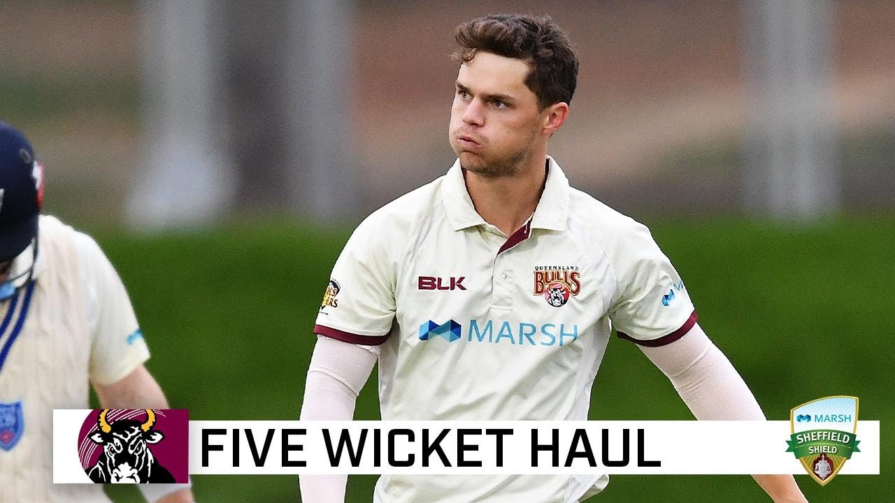 Swepson produces wonder-ball on way to five wickets | Marsh Sheffield ...