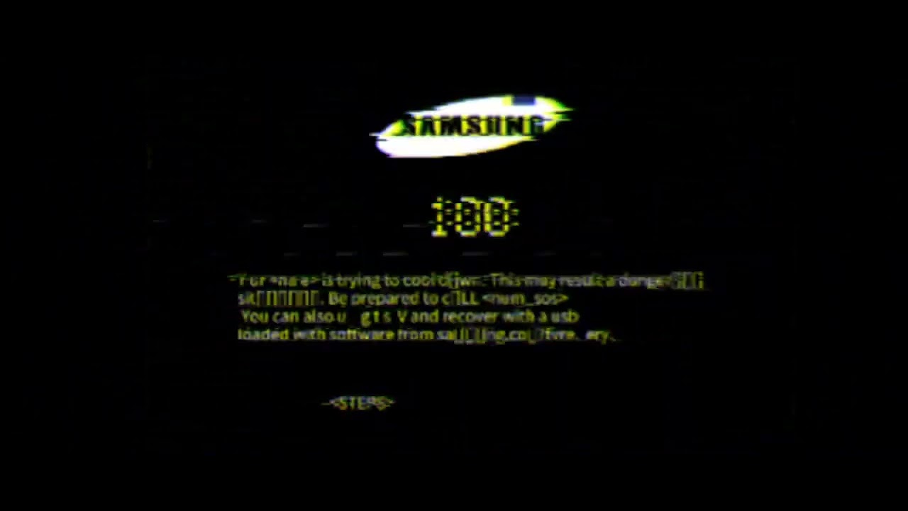 samsung tv killscreen - YouTube