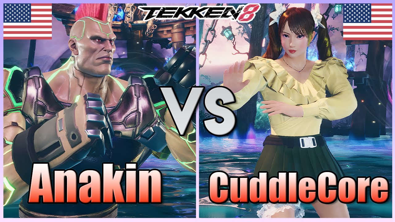 Tekken 8 Anakin (Jack 8) Vs CuddleCore (Xiaoyu) Player Matches! - YouTube