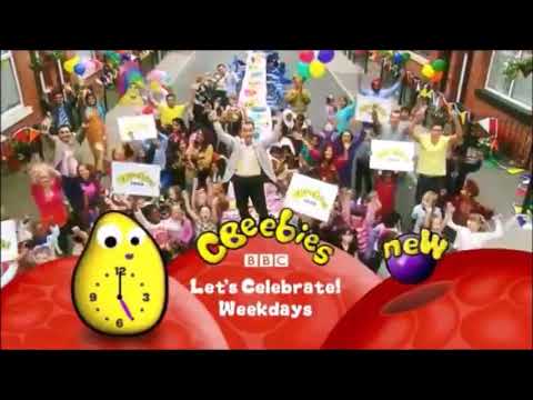 CBeebies Let's Celebrate Promo 1 But Has Weekdays Version 2010 - YouTube