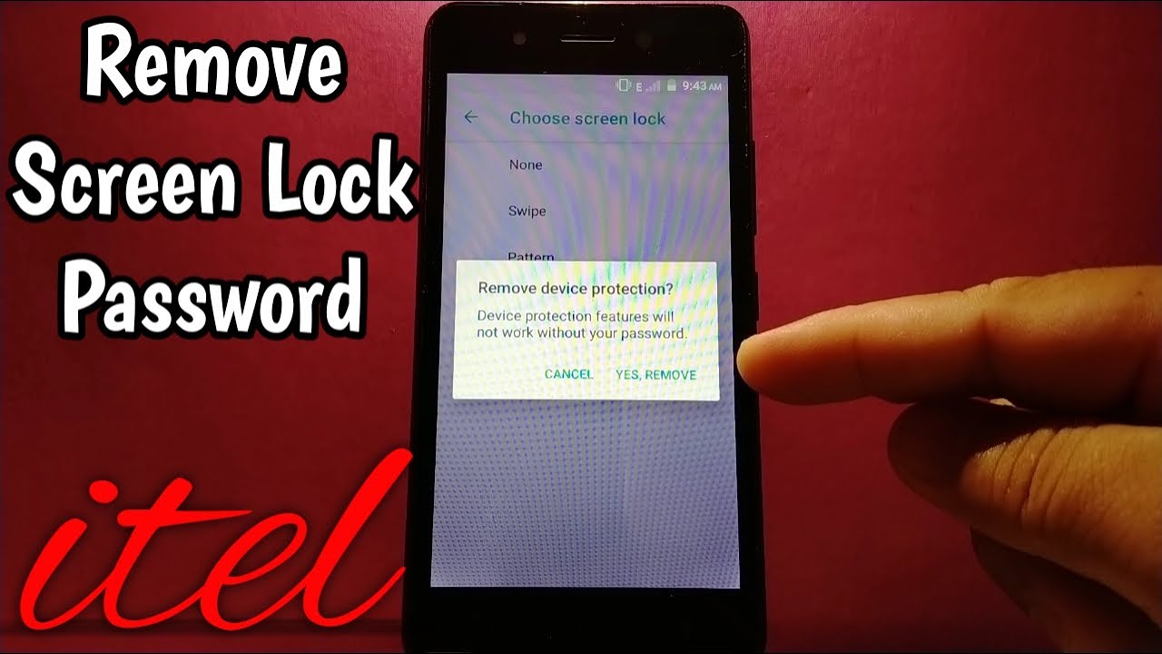 How To Remove Screen Lock Password On Itel Alpha Lite YouTube how-to-remove-screen-lock-password-on-itel-alpha-lite-youtube