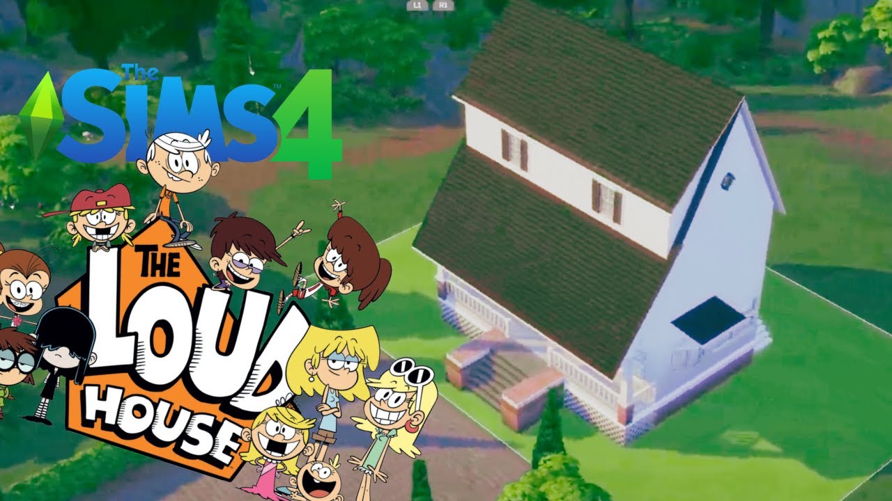 The Sims 4 - The Loud House Build - The Loud Residence Build - YouTube