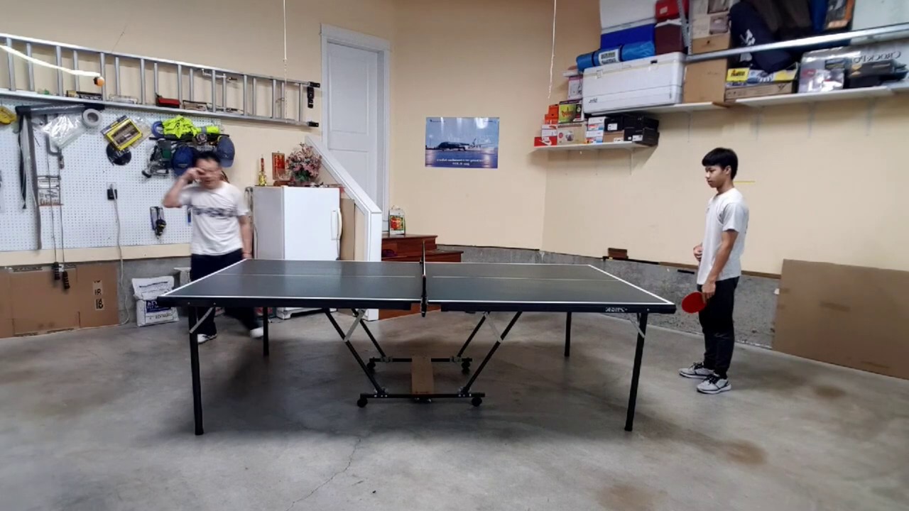 Table Tennis - Forehand, Backhand Topspin and Block Return - YouTube