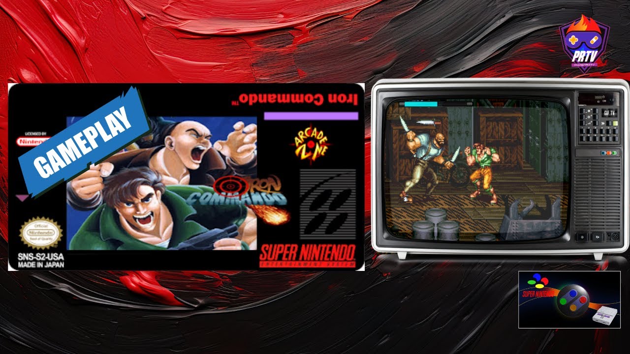 Super Nintendo Clássicos: Iron Commando - Gameplay - YouTube