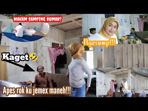 Keindahan Alam di rumah  Bu Dhe eh rok ku basah😂