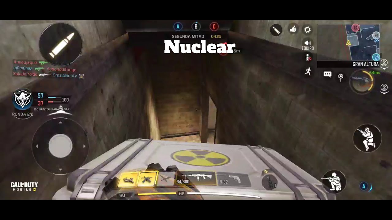 Usando la nuclear en COD mobile - YouTube