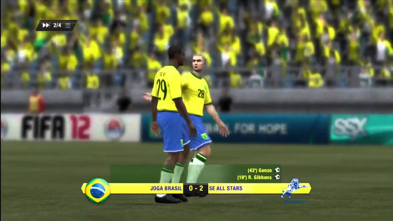 FIFA 12 || Pro Clubs || Joga Brasil vs SE All Stars - YouTube