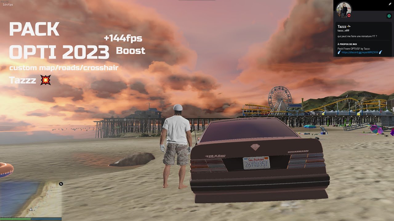 PACK OPTI FIVEM 2023 [ +144FPS/GF/BOOST ] - YouTube