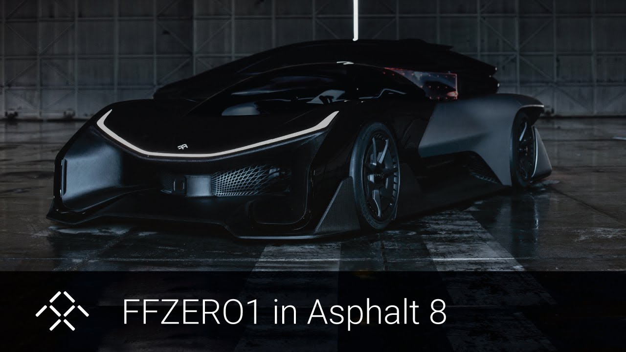 FFZERO1 Racing Feel in Asphalt 8 | Faraday Future | FFIE - YouTube