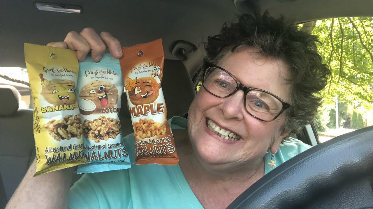 Wacky Walnuts! -Crazy Go Nuts Walnuts Review ~Maple, Coconut, Banana ...
