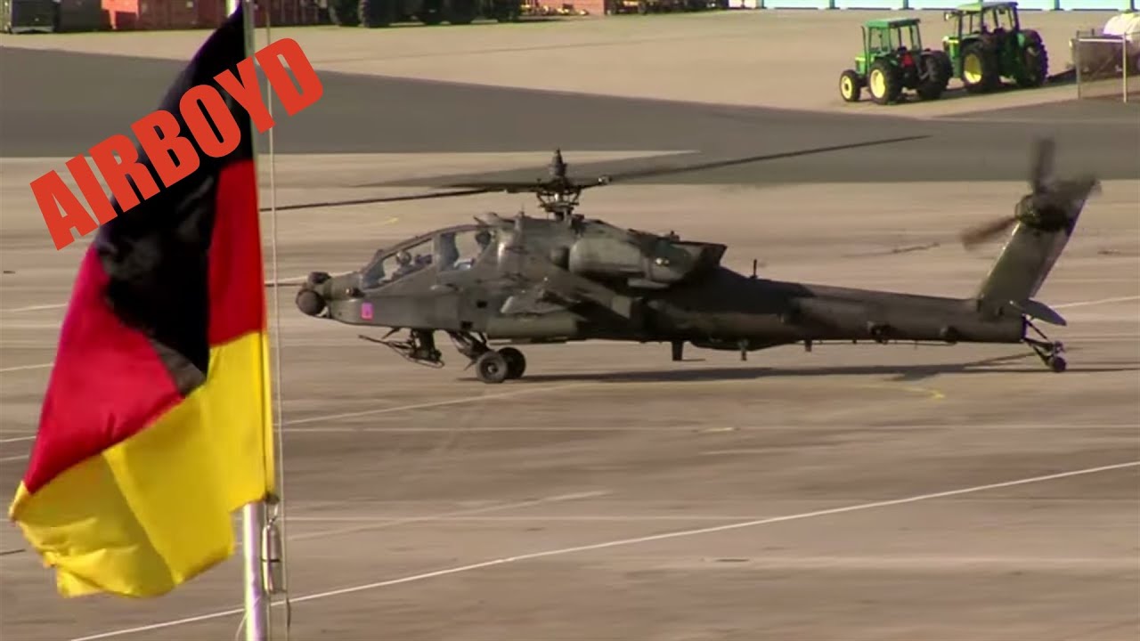 Rotorcraft Operations • Katterbach Army Airfield - YouTube