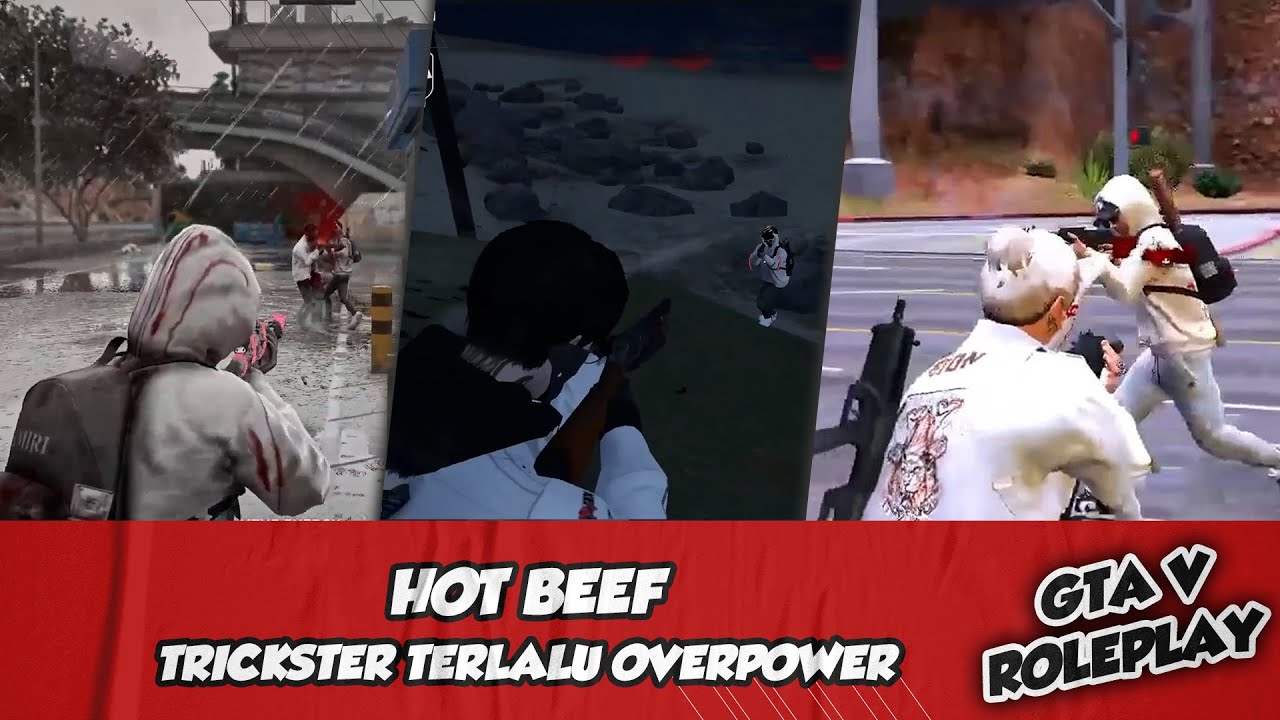 HOT BEEF !!! KALLAH JUMLAH ??? TRICKSTER MODE BRUTAL !!! GTA V ROLEPLAY ...