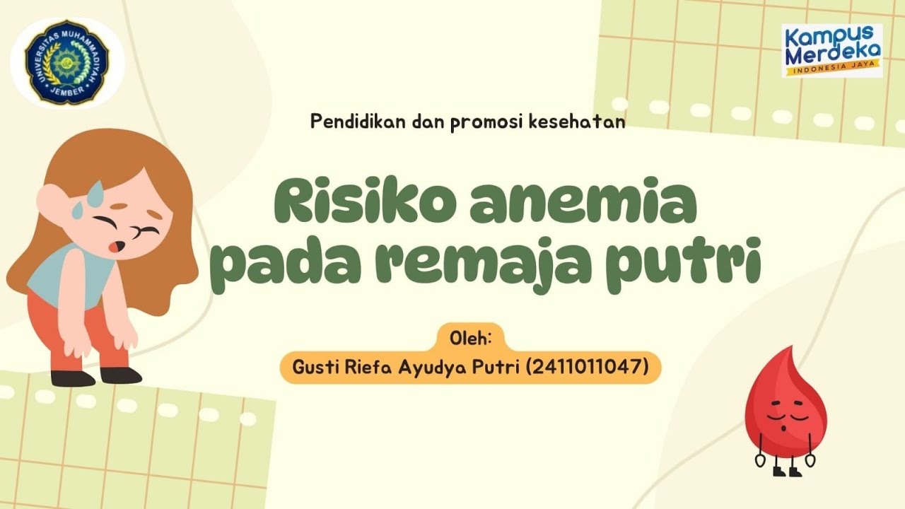 Penyuluhan Kesehatan_ “Risiko Anemia Pada Remaja Putri” - YouTube