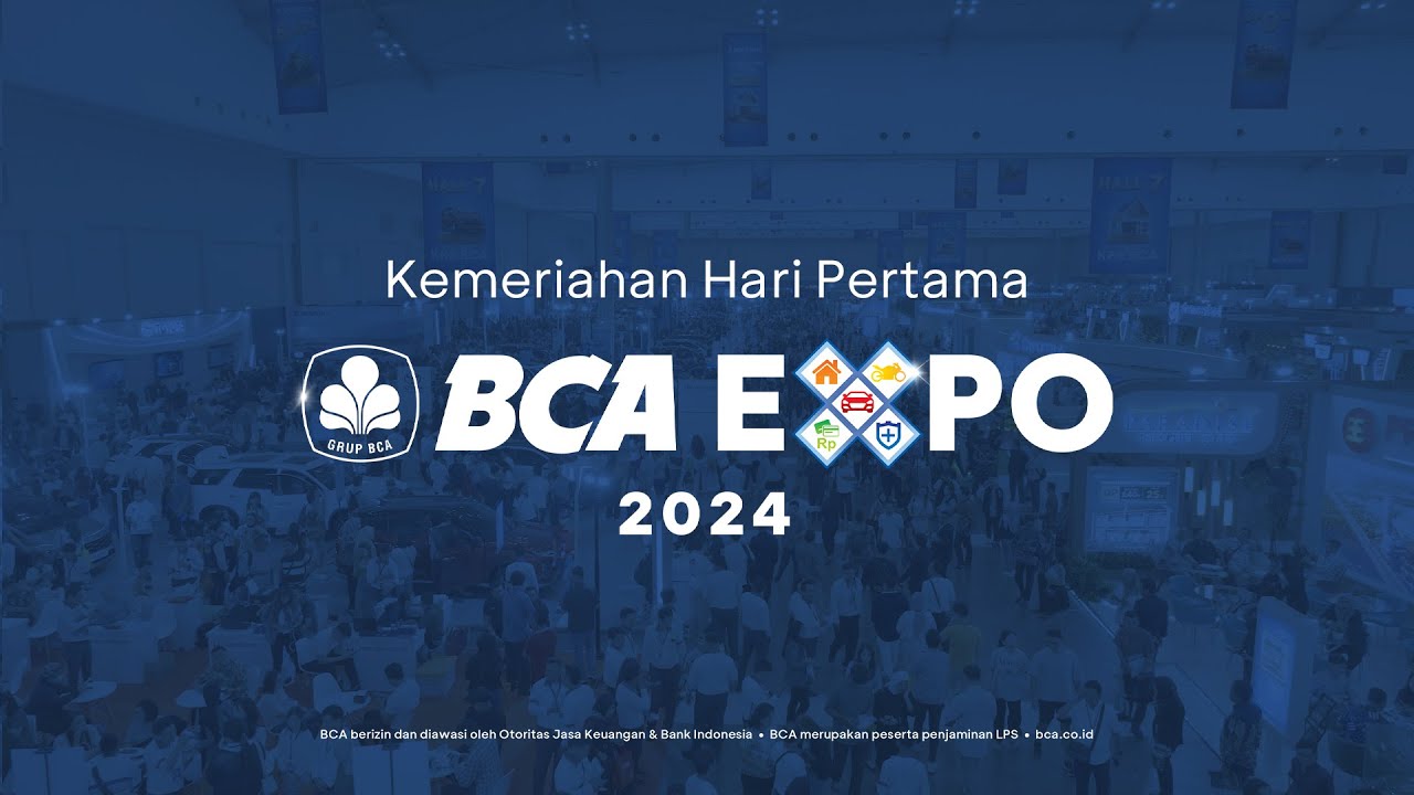 Kemeriahan Hari Pertama BCA Expo 2024 - YouTube