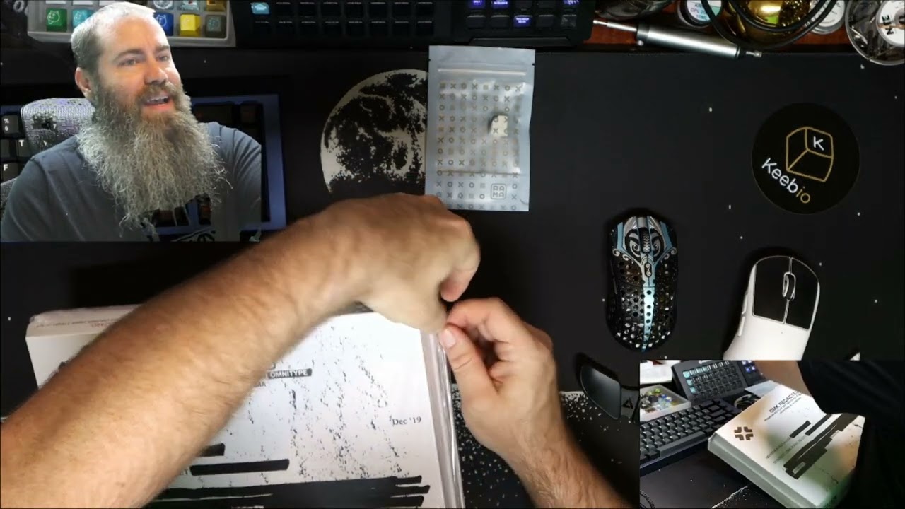 Unboxing GMK Redacted Mechanical Keyboard Keycaps. ABS Doubleshot ...