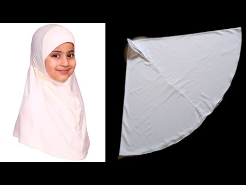 babies Cup banane ka tarika babie/ scarf cutting and stitching/ Hijab tutorial/ with hina kashif