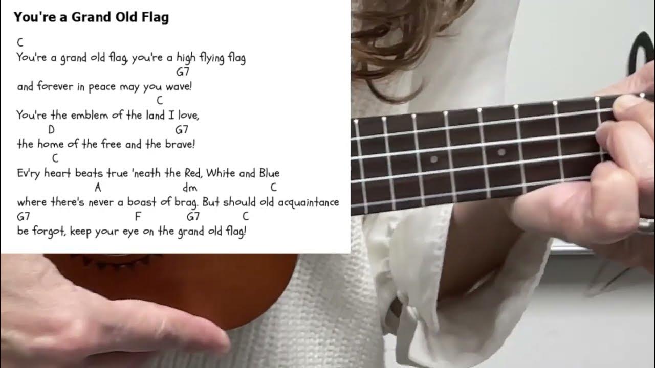 Easy Ukulele-Patriotic Songs: My Country 'Tis of Thee and Grand Old ...