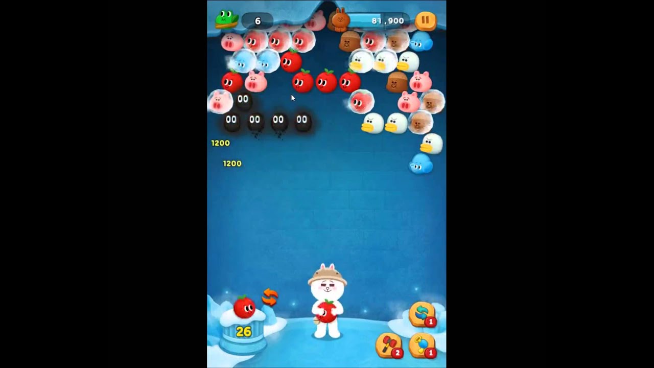 LINE Bubble 2 Stage 80 / LINE バブル2 ステージ 80 - YouTube