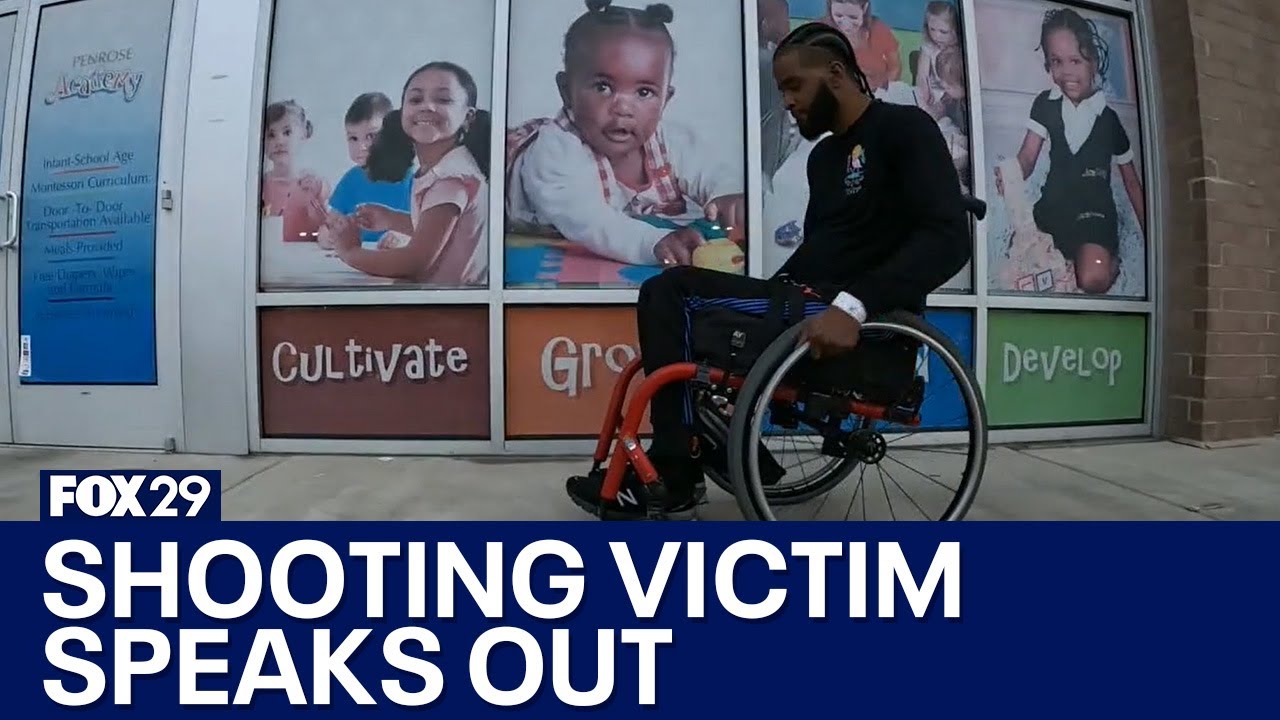 SPEAKING OUT: Shooting victim discusses the life-changing bullet that ...