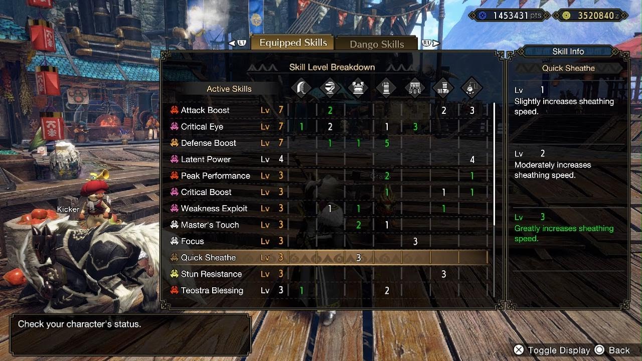 Perfected great sword build MHR - YouTube