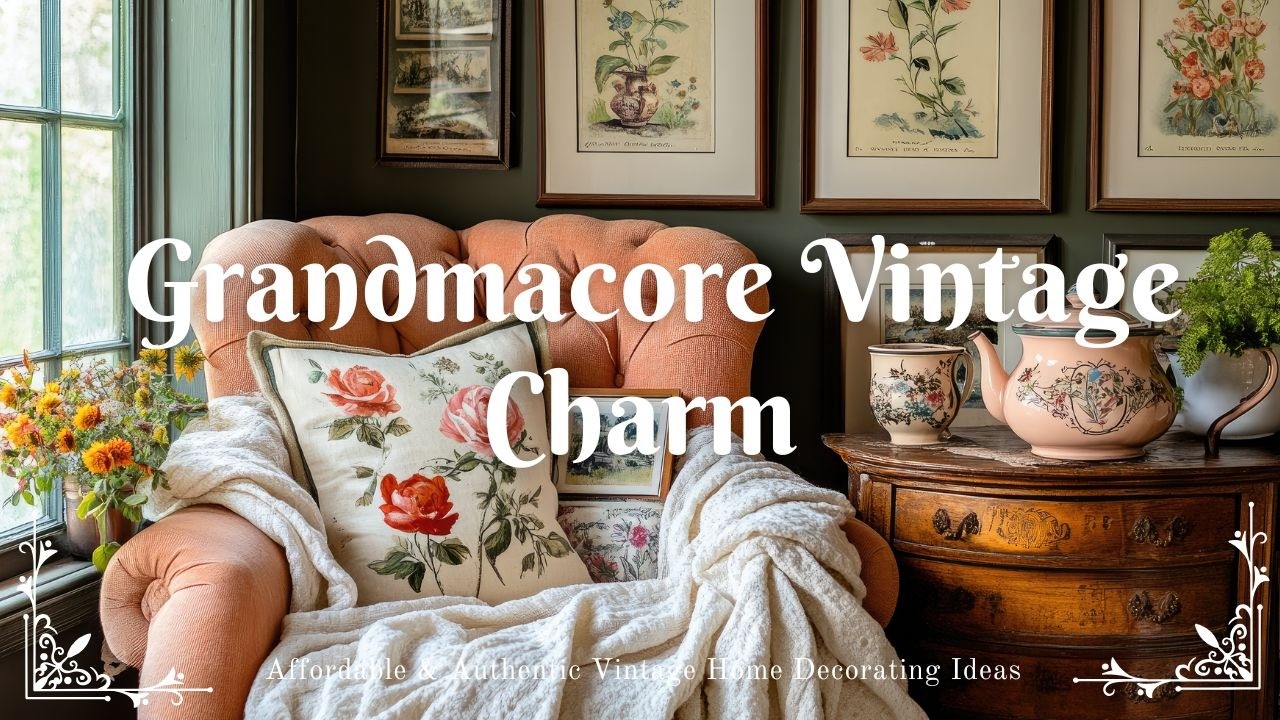 Grandmacore Vintage Charm: Affordable & Authentic Vintage Home ...