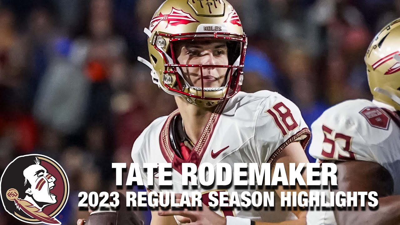 Tate Rodemaker 2023 Regular Season Highlights | Florida State QB - YouTube