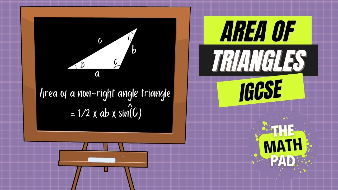 Area of Triangles Advanced | Trigonometry | CIE | IGCSE | 0580 | 0980 ...