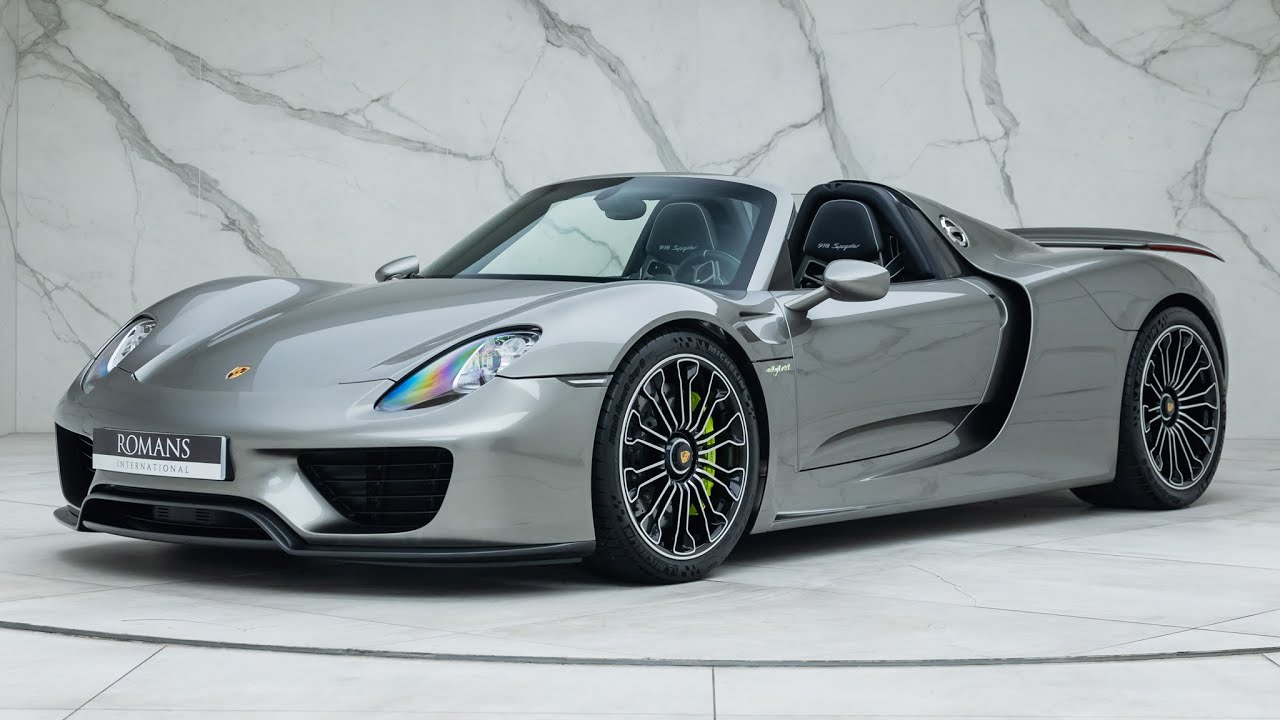 2015 Porsche 918 Spyder - Liquid Metal Silver - Walkaround & Interior ...