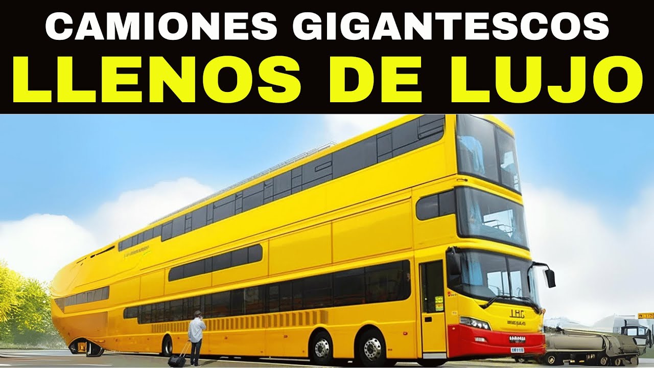 Los 10 Autobuses Más Grandes Del Mundo - YouTube