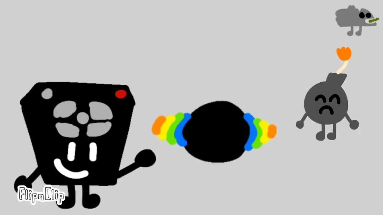 Battle for BFDI intro (reaminated) - YouTube