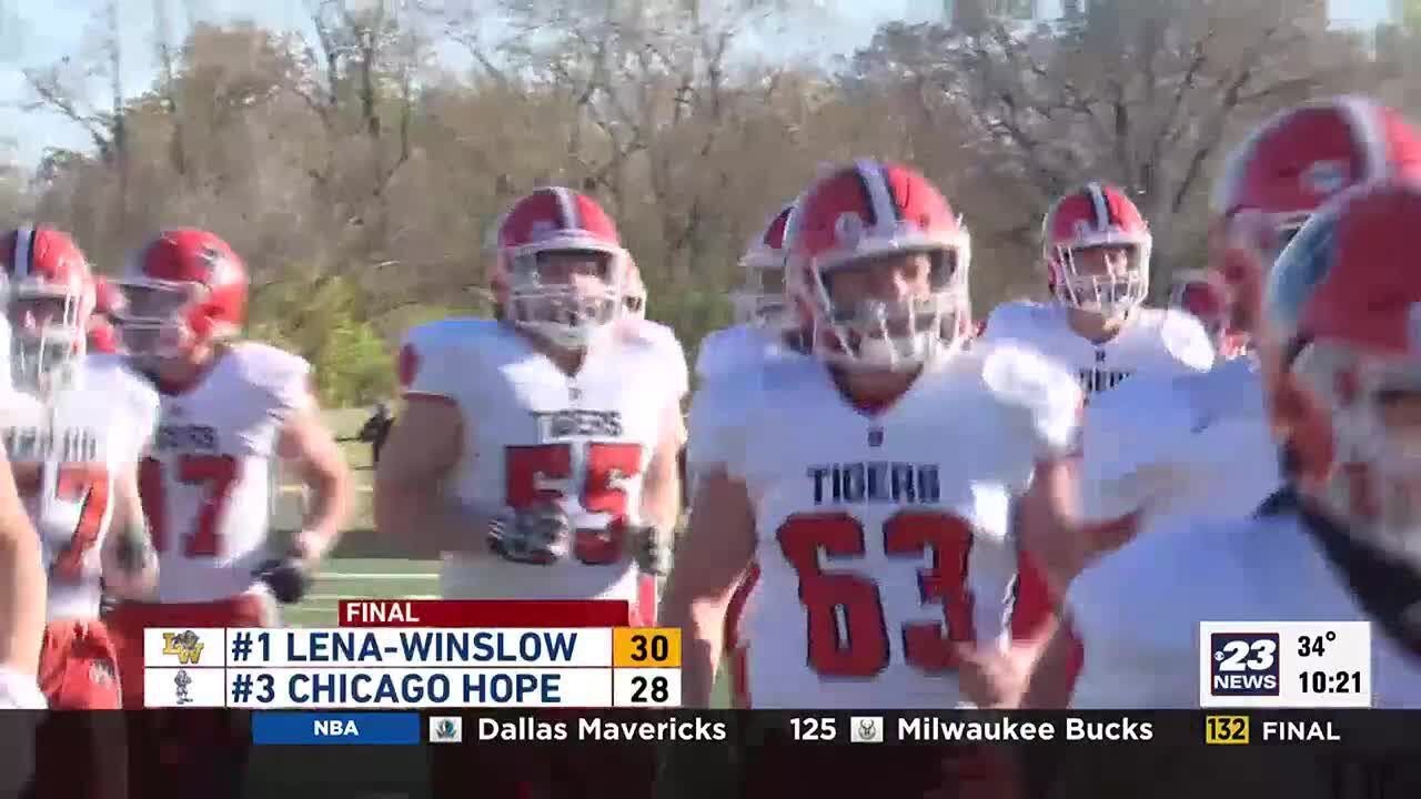 Byron Tigers head to state title game - YouTube