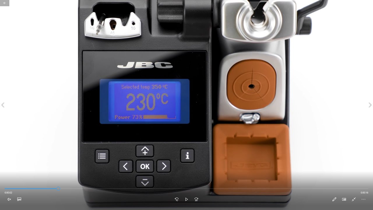 JBC CDE Soldering-Assistant Station - 기술 능률 - YouTube