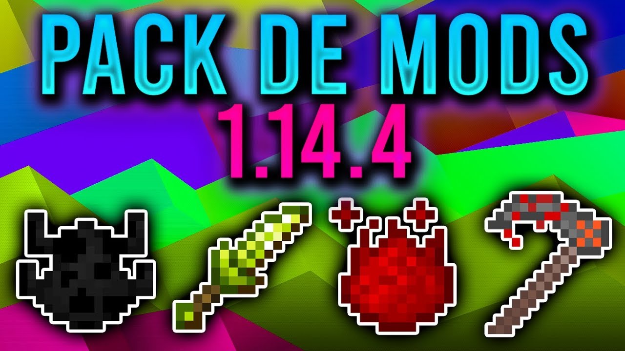 PACK DE MODS PARA MINECRAFT 1.14.4 CON 30 Mods | LOS MEJORES MODS | SIN ...