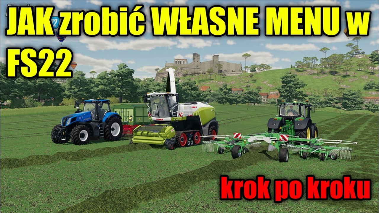 PORADNIK : JAK zrobić WŁASNE zdjęcia MENU do FS22 - YouTube