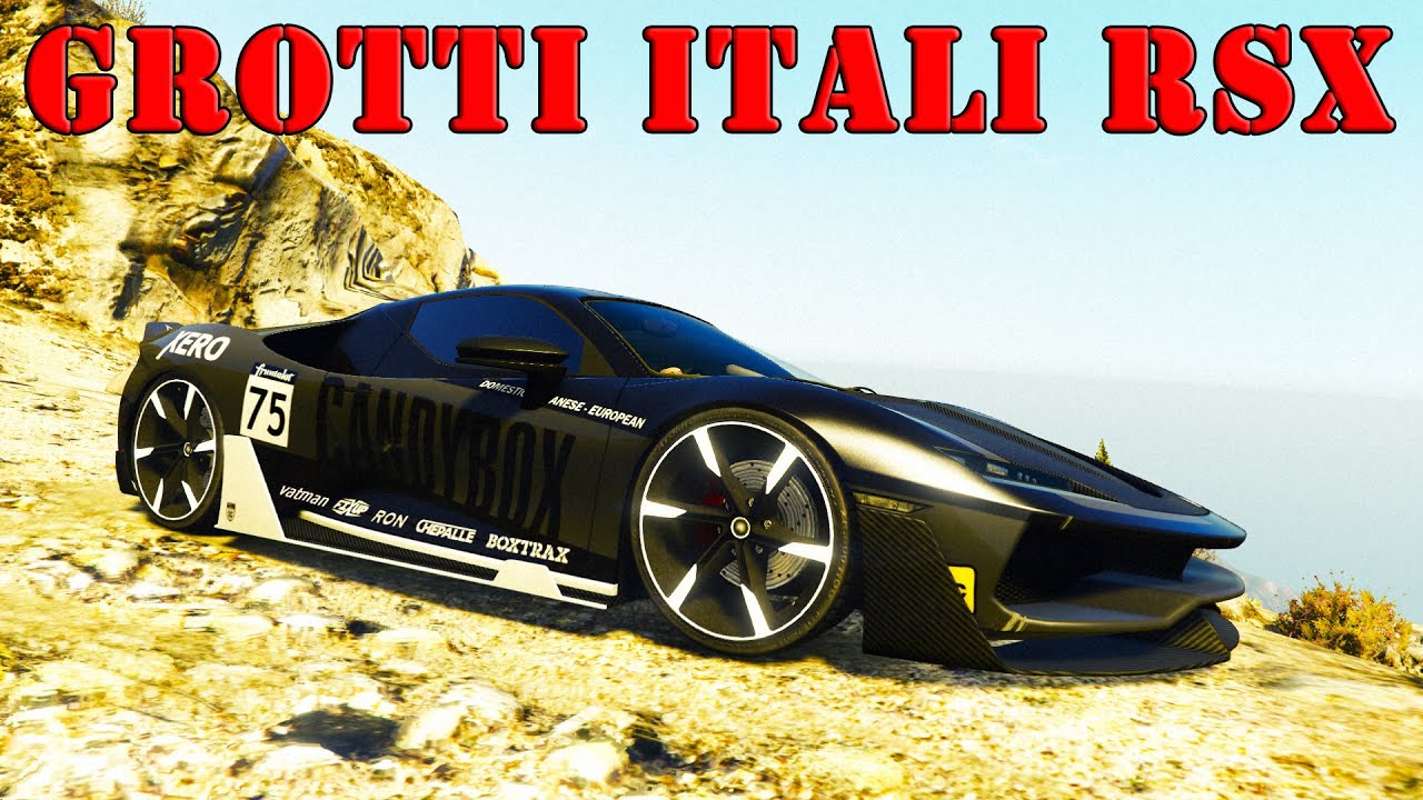 Grotti Itali RSX. Самый быстрый спорткар в GTA Online - YouTube