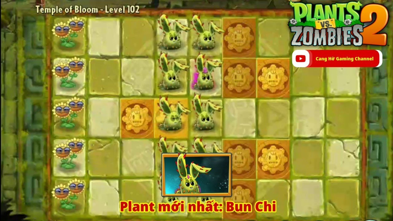 PvZ 2 #171 - Plant mới nhất: Bun Chi - YouTube