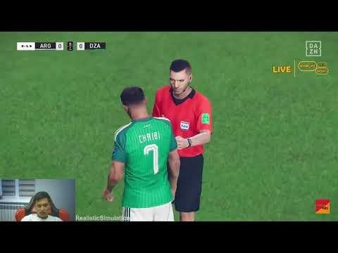 🔴LIVE : ARGENTINA vs ALGERIA | FIFA World Cup 2026 Group Stage | Live Video Game Simulation PES 2021