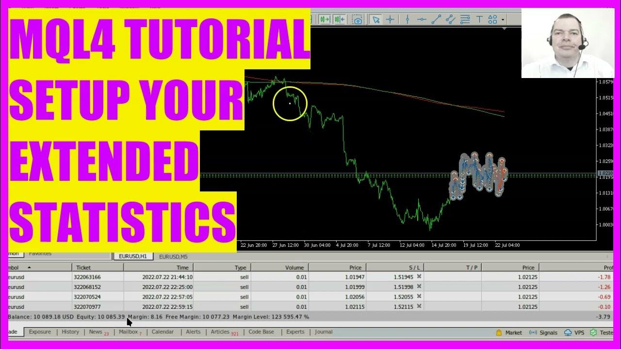 MQL4 TUTORIAL ENGLISH - SETUP YOUR OWN ADVANCED STATISTICS - YouTube