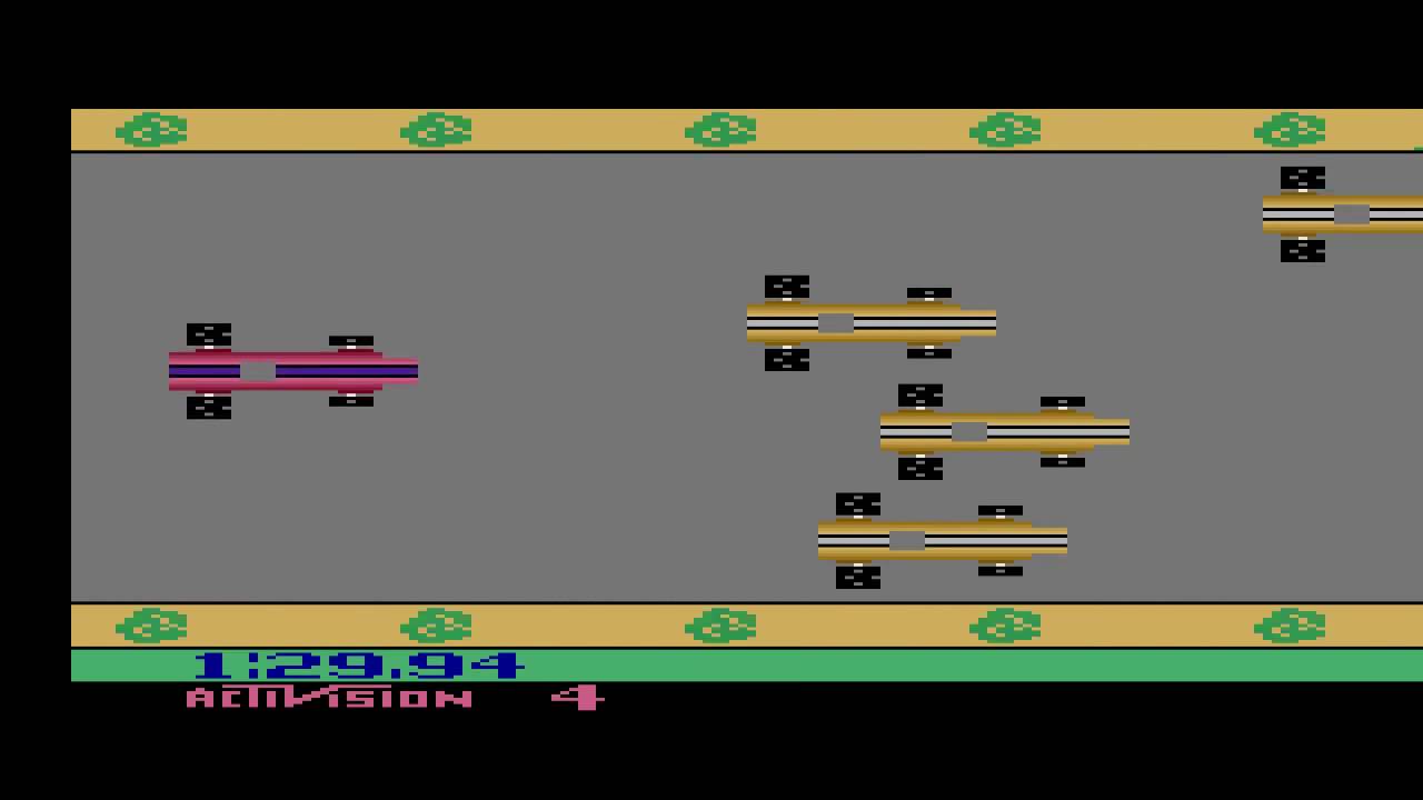 Atari 2600 - Grand Prix - Race 4 - YouTube