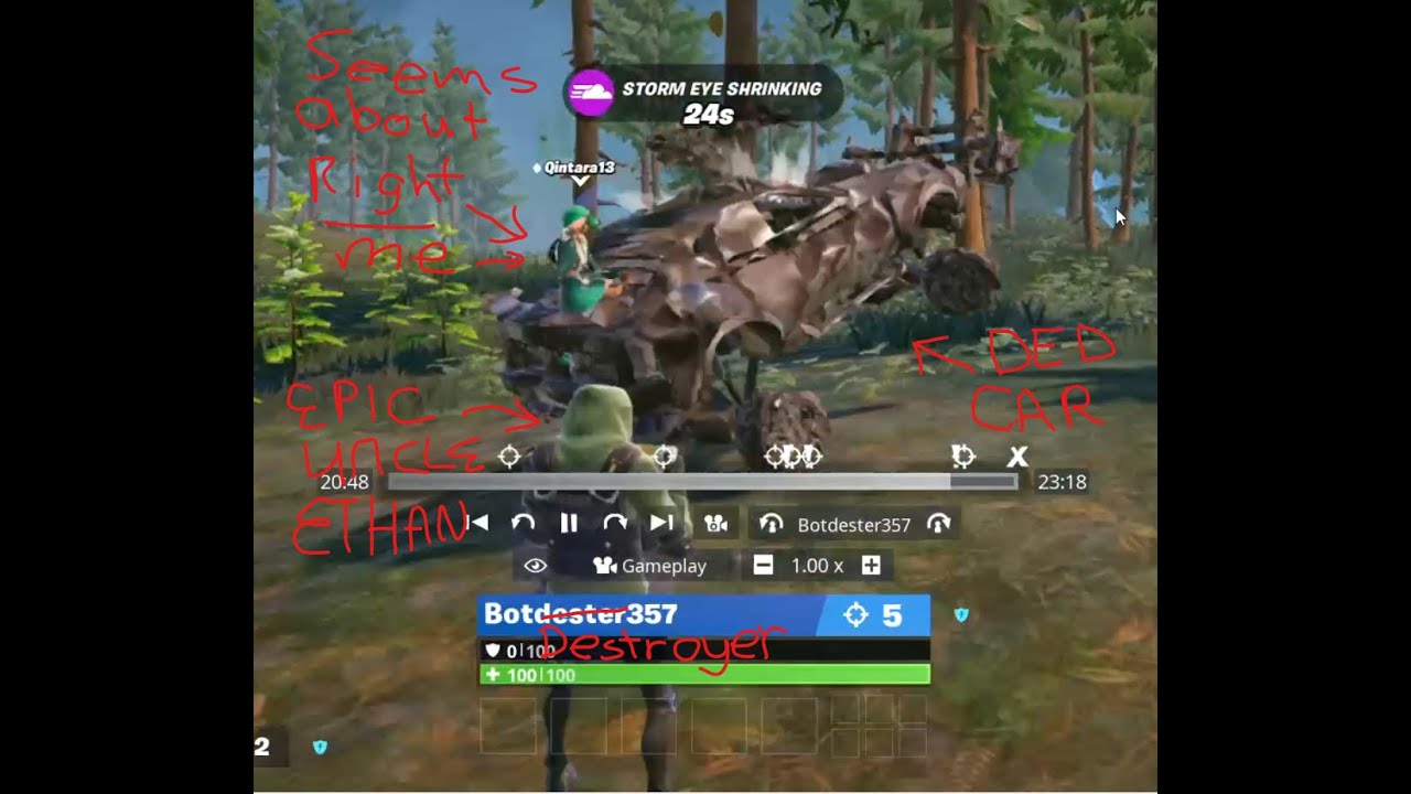 How to Fortnite bad - DUO with EPIC UNCLE ETHAN - He clutch up 1v2 v ...