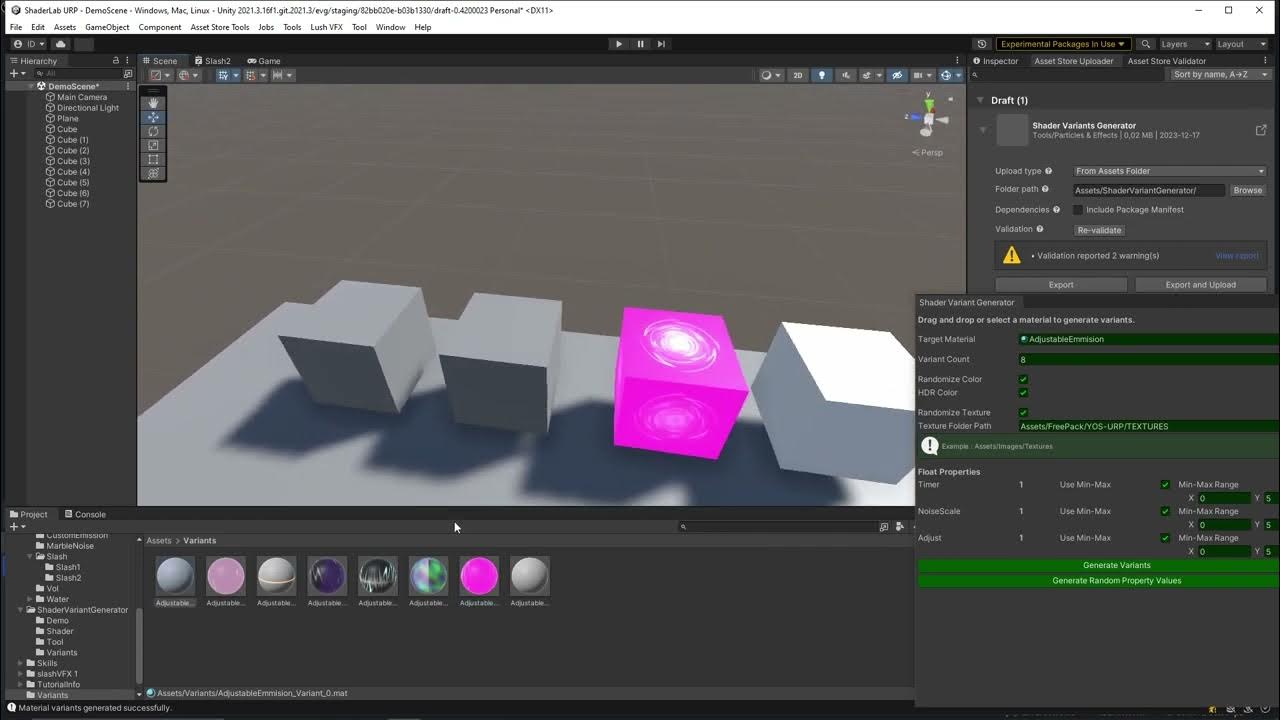 Shader Variants Generator Tool For Unity - YouTube